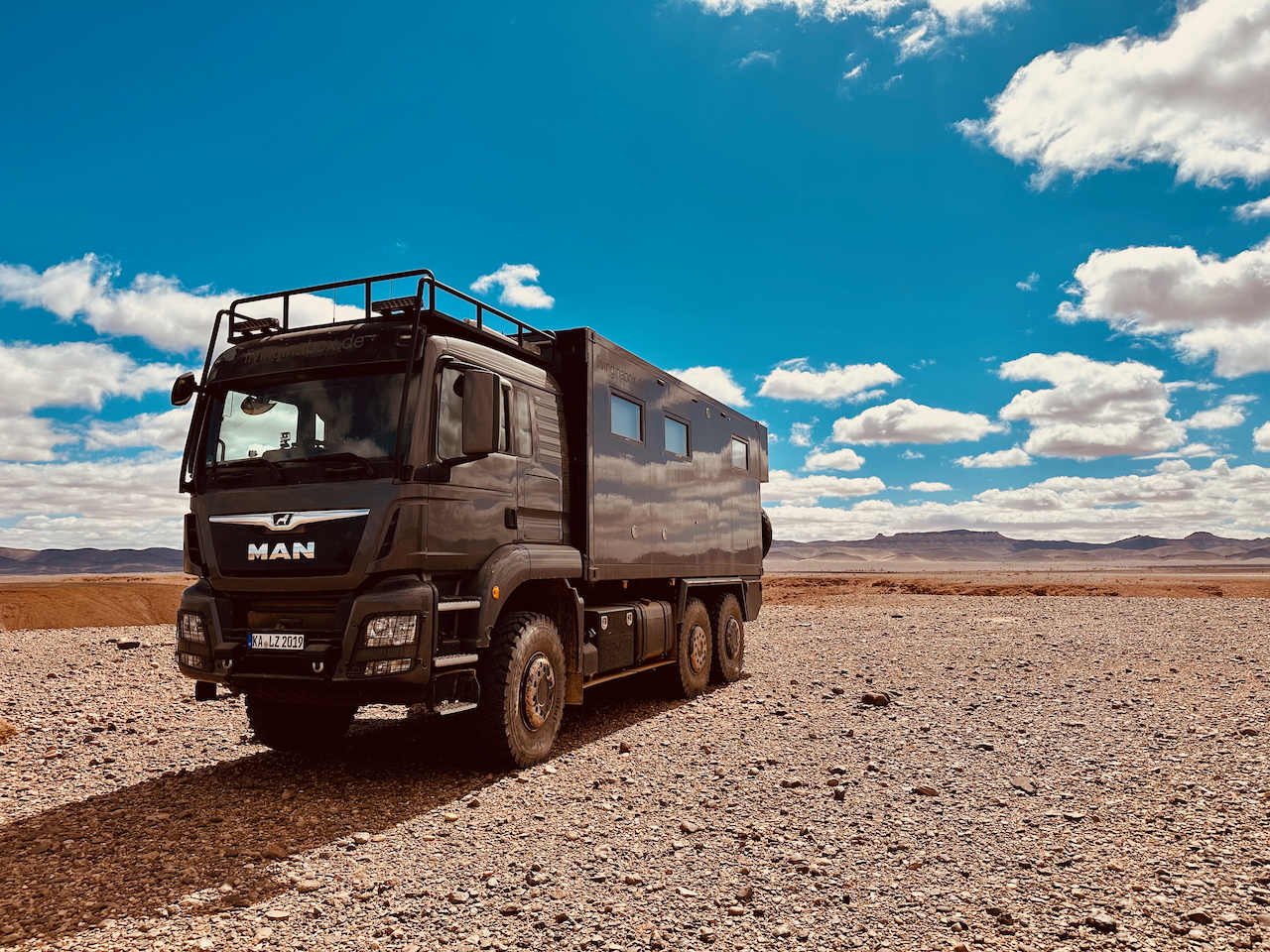 Our vehicle · living in a box